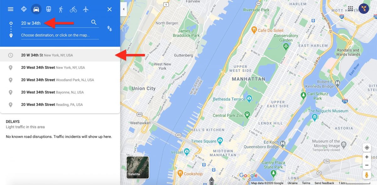 Plan A Route With Multiple Destinations On Google Maps Web