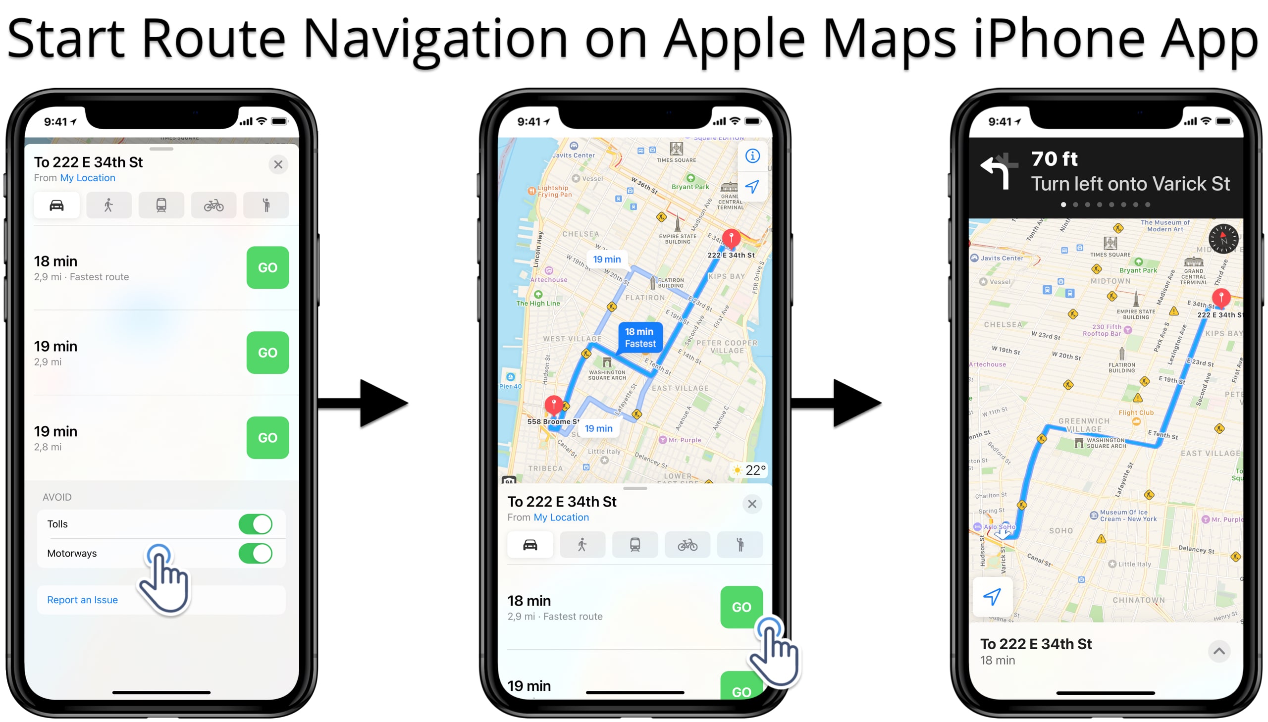 Spr de St rung Markieren Sie Route Planen Mit Apple Karten Gravieren 
